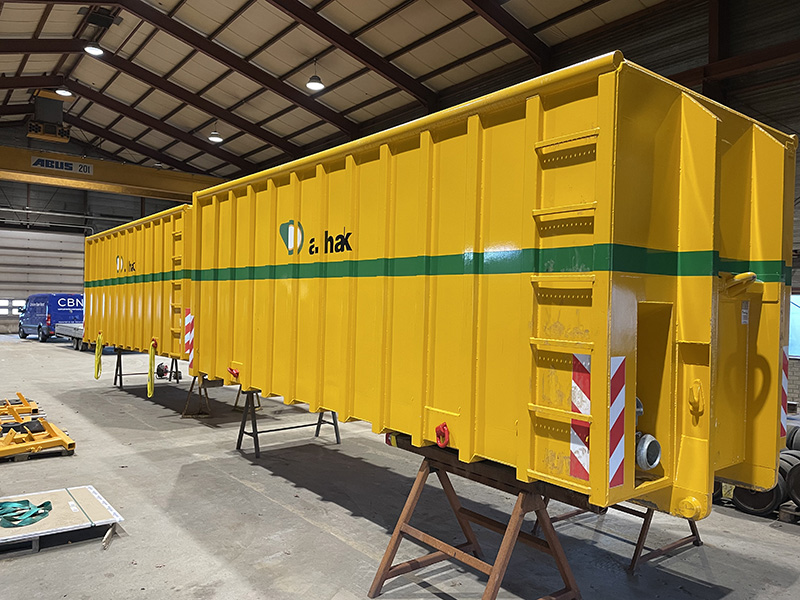 Vloeistofdichte afzetcontainer - :: Container Bouw Noord BV